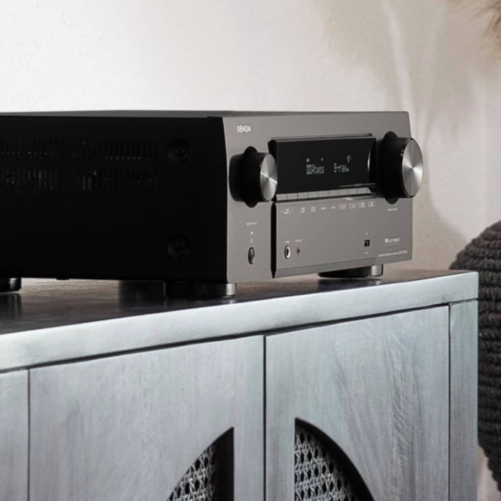 Denon AVR-X1700H - 7.2 Channel 8K AV receiver with Dolby Atmos - Total ...